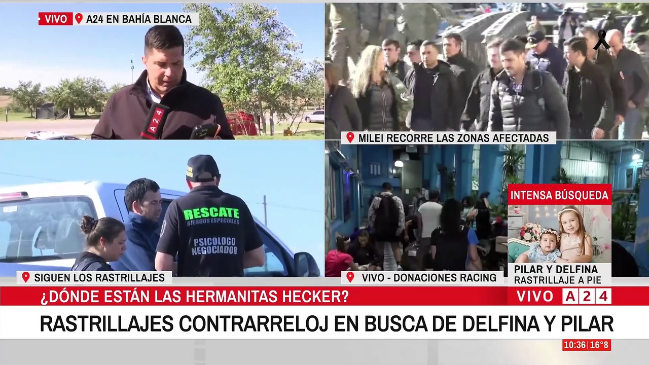 📢 BÚSQUEDA DE PILAR Y DELFINA HECKER EN BAHÍA BLANCA: EL CONMOVEDOR ...
