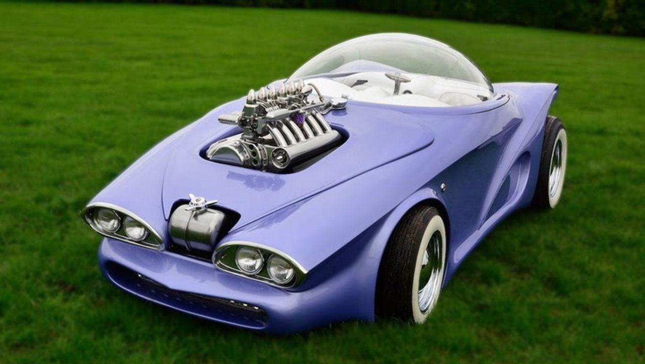 Cosmotron Car - Designer Builds Sci-Fi Vehicle In His Backyard - video ...