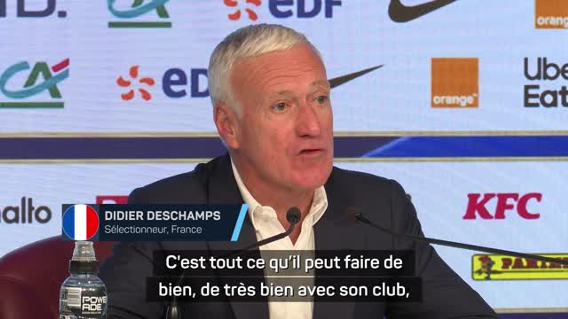 Equipe de France : Didier Deschamps explique le choix Doué | beIN SPORTS