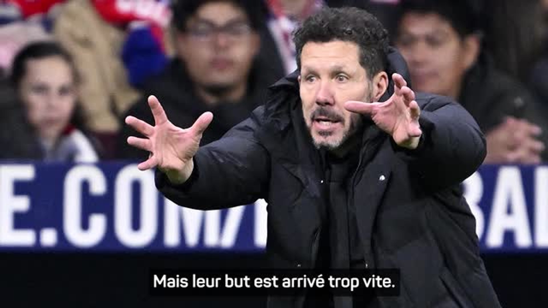 La Liga - Diego Simeone : "J'ai été trop lent pour faire entrer Giménez ...