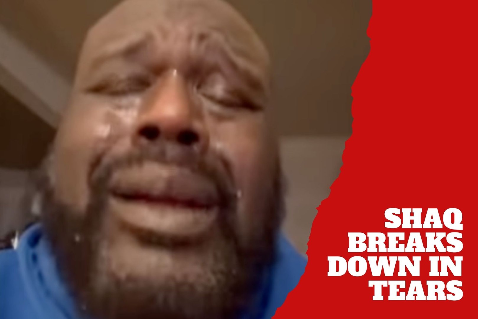 Why Is Shaq Crying? Fans are concerned about emotional Shaq video ...