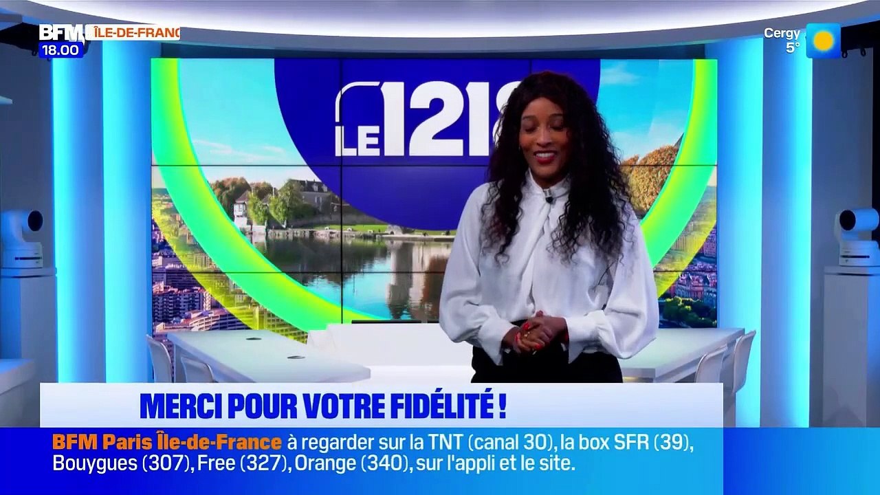 BFM Paris Île-de-France Fin du dernier 1218 avec Djena Tsimba (adieux ...