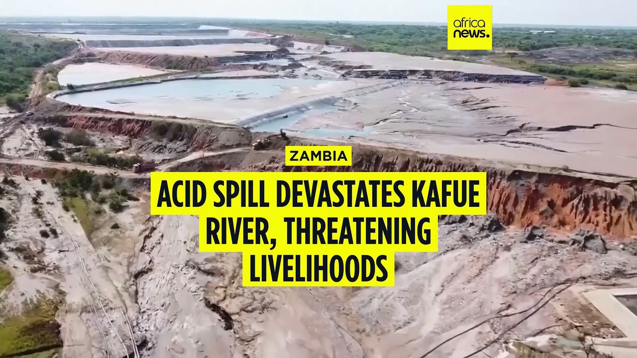 Acid Spill Devastates Zambia S Kafue River Video Dailymotion