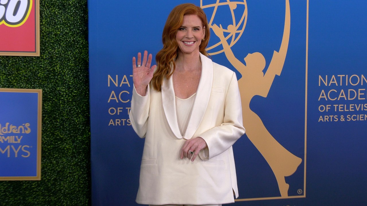 Sarah Rafferty "3rd Annual Children's & Family Emmy Awards" Purple ...