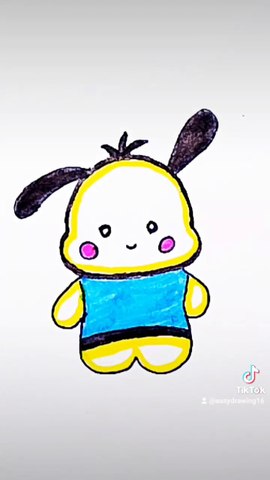 How To Draw Pochacco ₊˚꒦｡Cupid ɞ