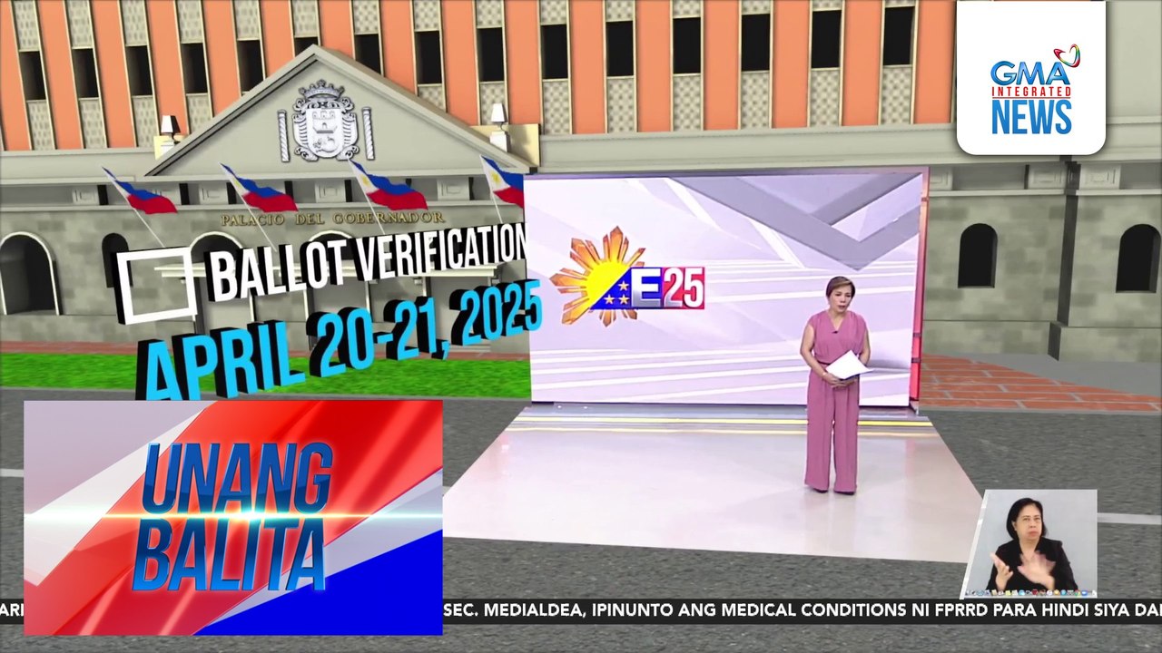 Comelec – Pag-verify sa mga balota para sa Eleksyon 2025, posibleng ...