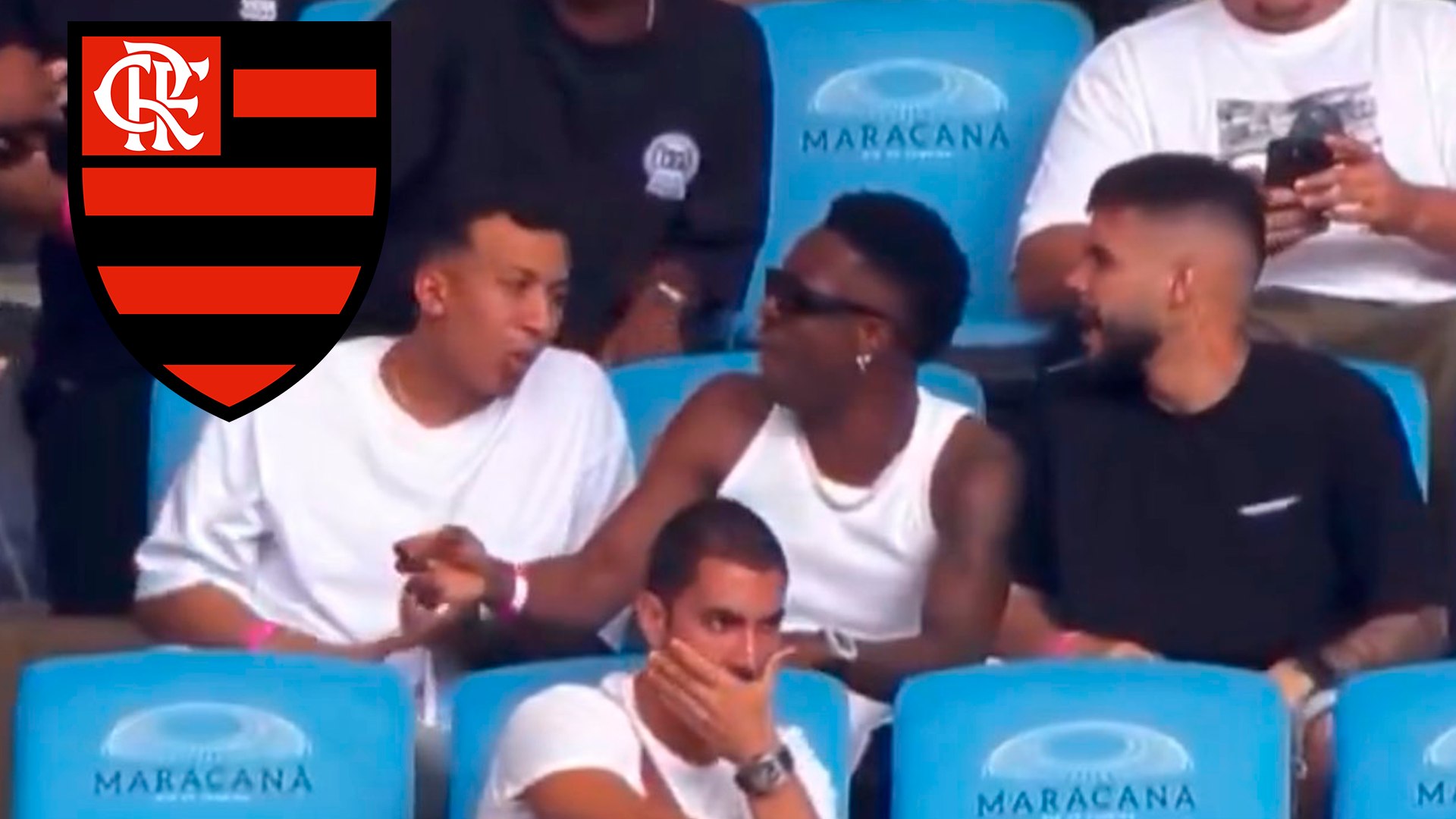 Vinicius Jr. se toma foto con niño en su visita al Maracaná para ver al ...