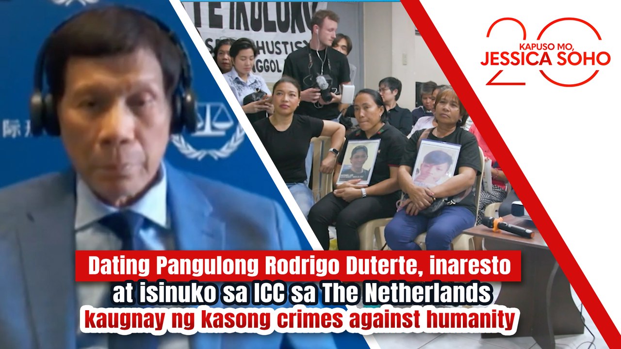 Dating Pangulong Duterte- Sa Harap ng Batas | Kapuso Mo, Jessica Soho ...