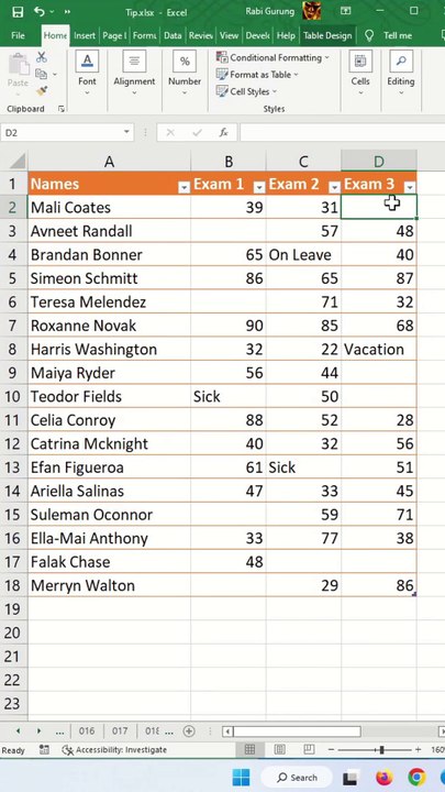 Add to selection using Shift+F8 - Excel Tips and Tricks - video Dailymotion