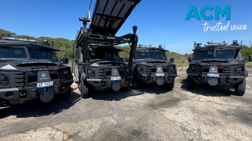 Police unveil $3.5M armoured American "BearCats" to tackle high-risk ...
