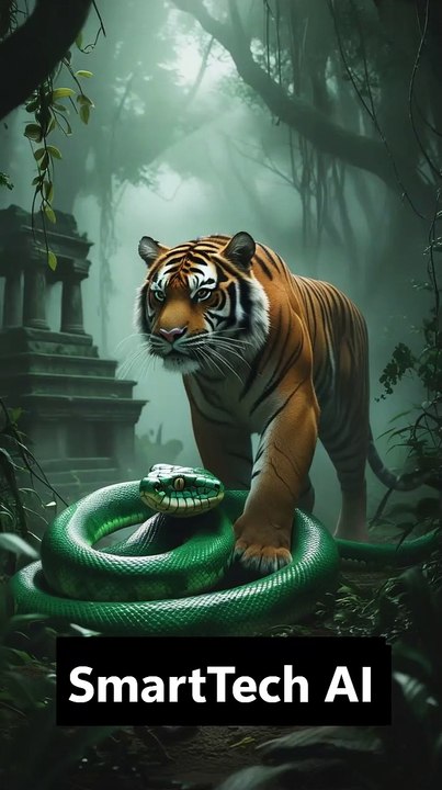 Tiger vs Snake: A Battle of the Wild - video Dailymotion