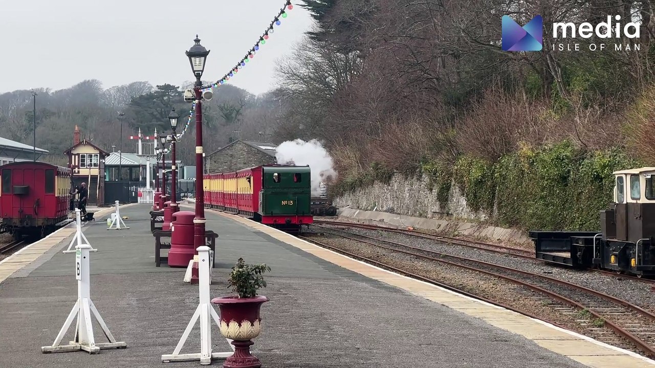 Watch as the Steam Train season gets underway with Locomotive 13 ...