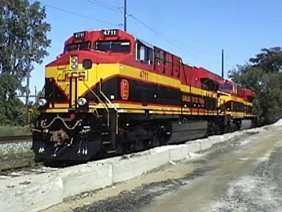 New KCS and UP GEVO s at Erie, PA. - video Dailymotion