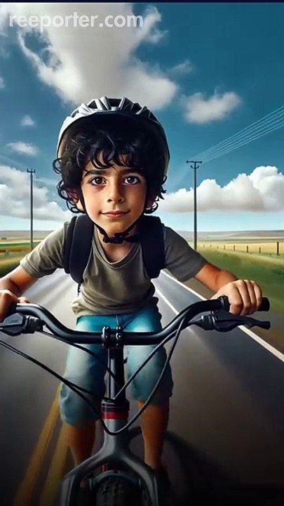 A-boy-drive-the-bike-on-long-road-jR3JW - video Dailymotion