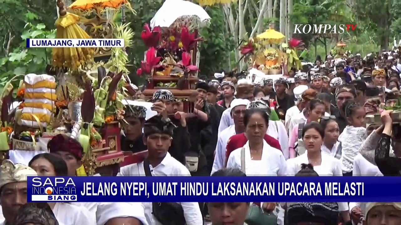 Jelang Hari Raya Nyepi, Umat Hindu Suku Tengger Laksanakan Upacara ...