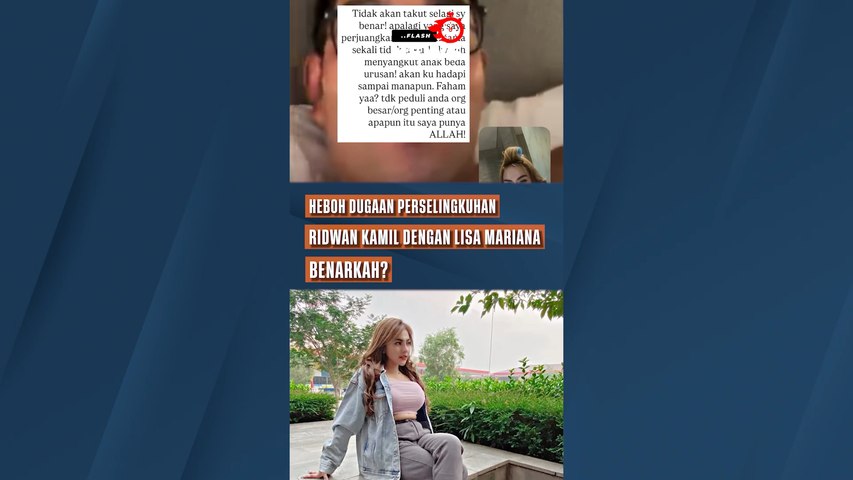 Heboh Dugaan Perselingkuhan Ridwan Kamil Dengan Lisa Mariana, Benarkah?
