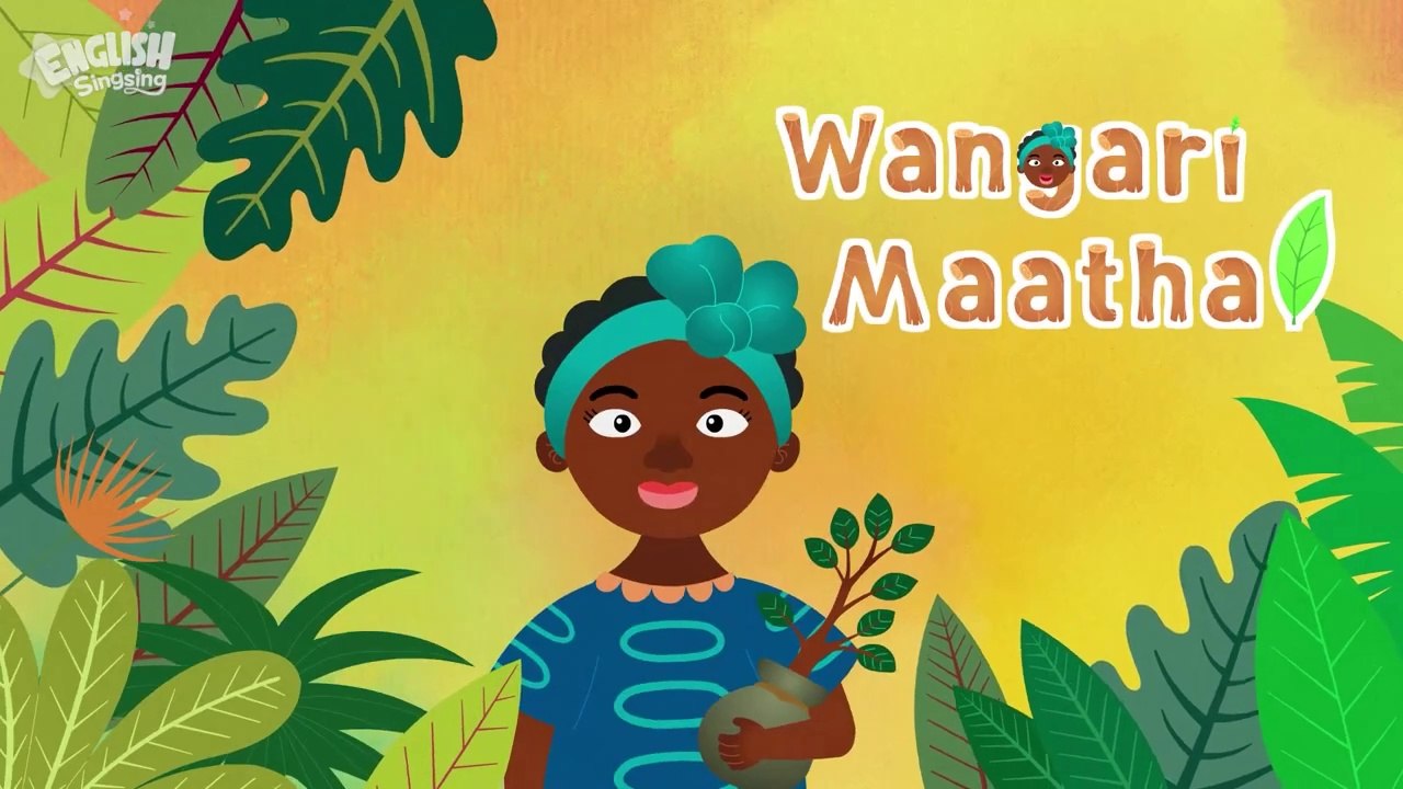 Wangari Maathai | Biography | English Stories by English Singsing ...