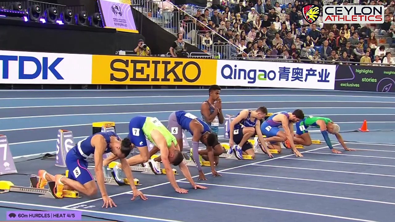 60 m Hurdles Heat 4 - World Indoor Championship 2025 - video Dailymotion