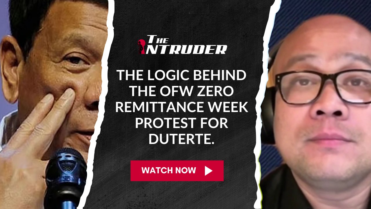 The logic behind the OFW Zero Remittance Week Protest for Duterte ...