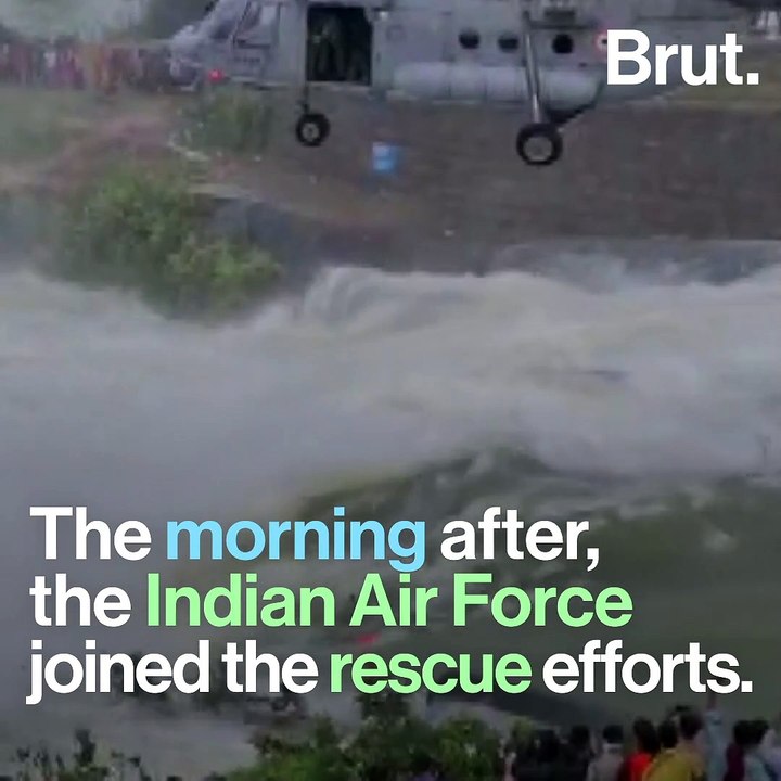 IAF Swoops In To Rescue Stranded Man - video Dailymotion