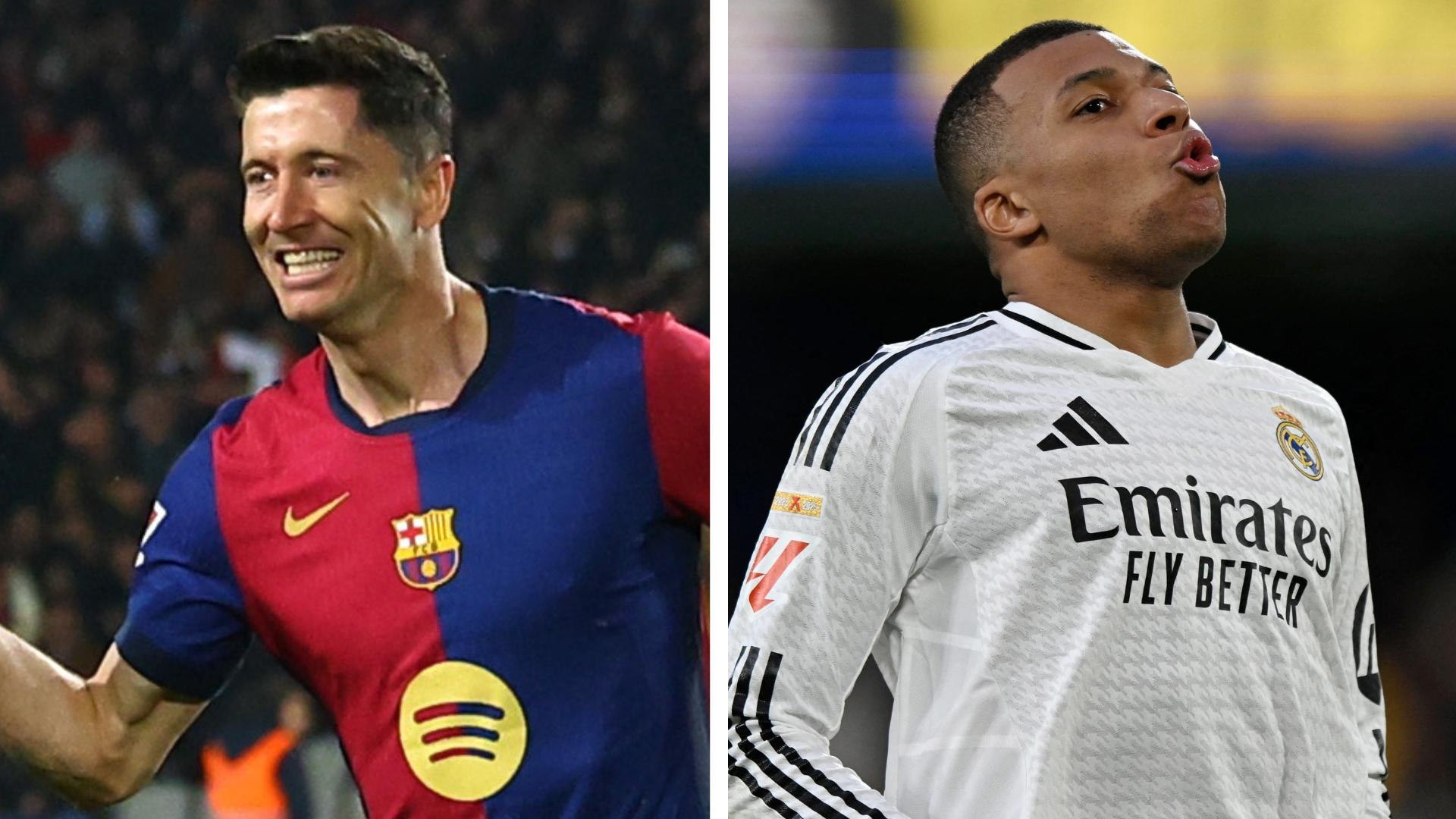 Robert Lewandowski Challenges Kylian Mbappé in the Strikers' Other ...