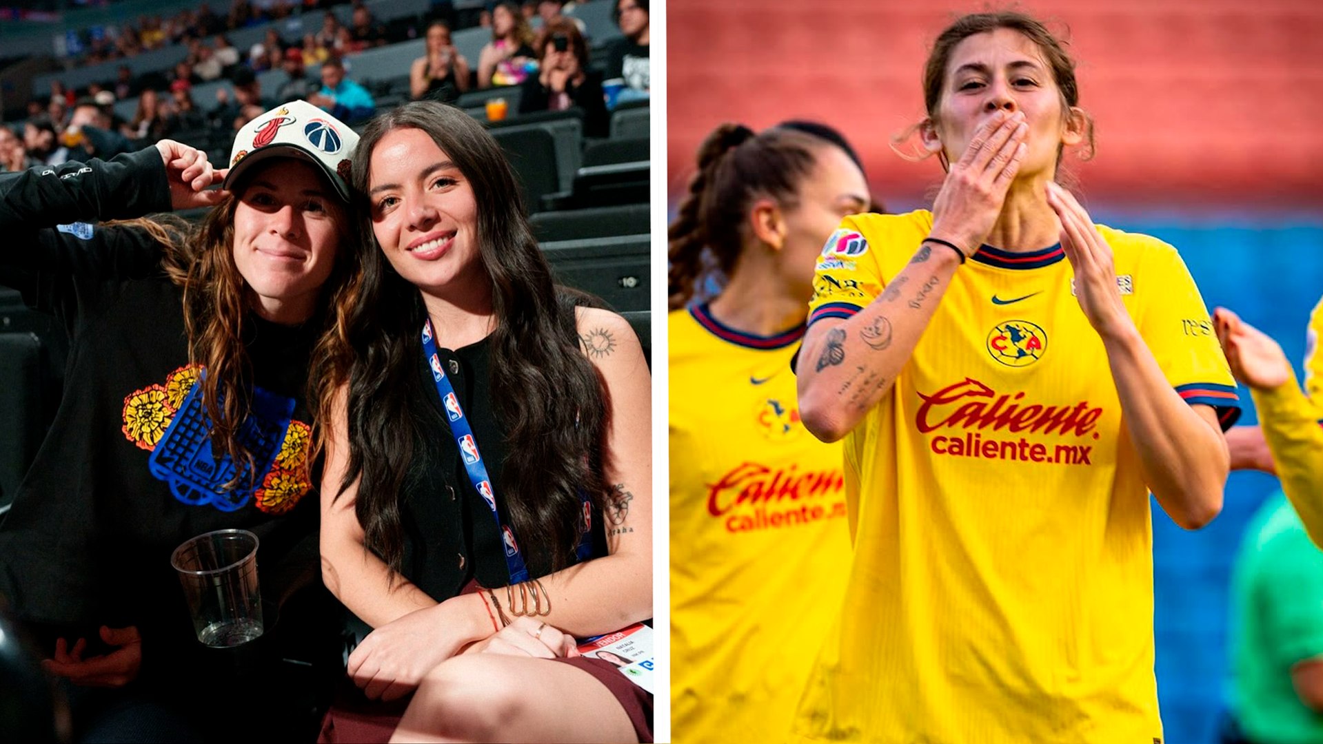 Nicki Hernández, jugadora del América, se pone nerviosa al ser ...