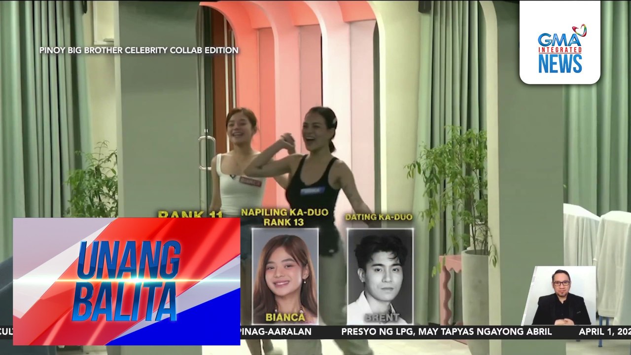3rd set ng housemate duos sa "PBB Celebrity Collab Edition," ipinakilala na | Unang Balita ...