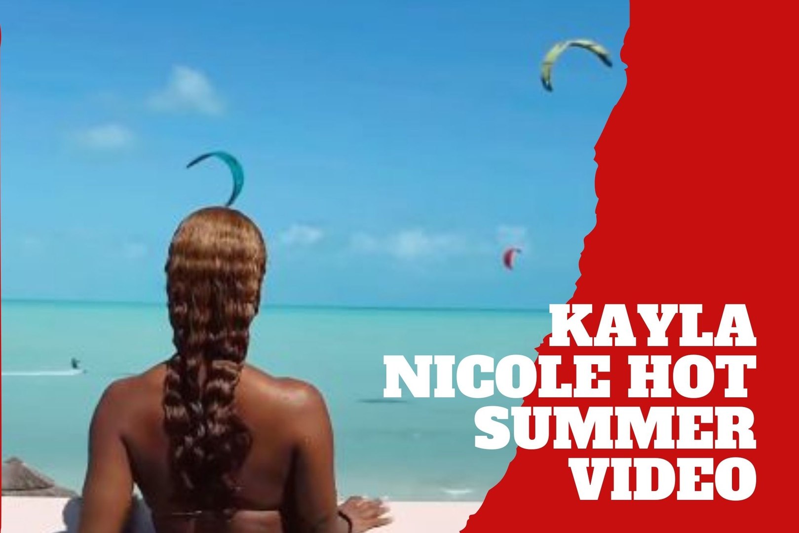 Kayla Nicoles Tiny Swimwear Accelerates Global Warming In Summer Video 5635