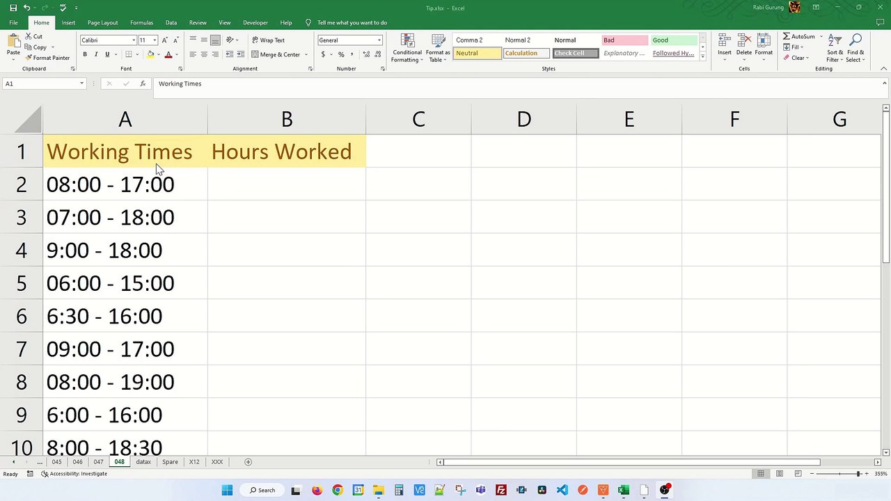 How do I add a colon at the end of a cell in Excel - Excel Tips and Tricks - video Dailymotion