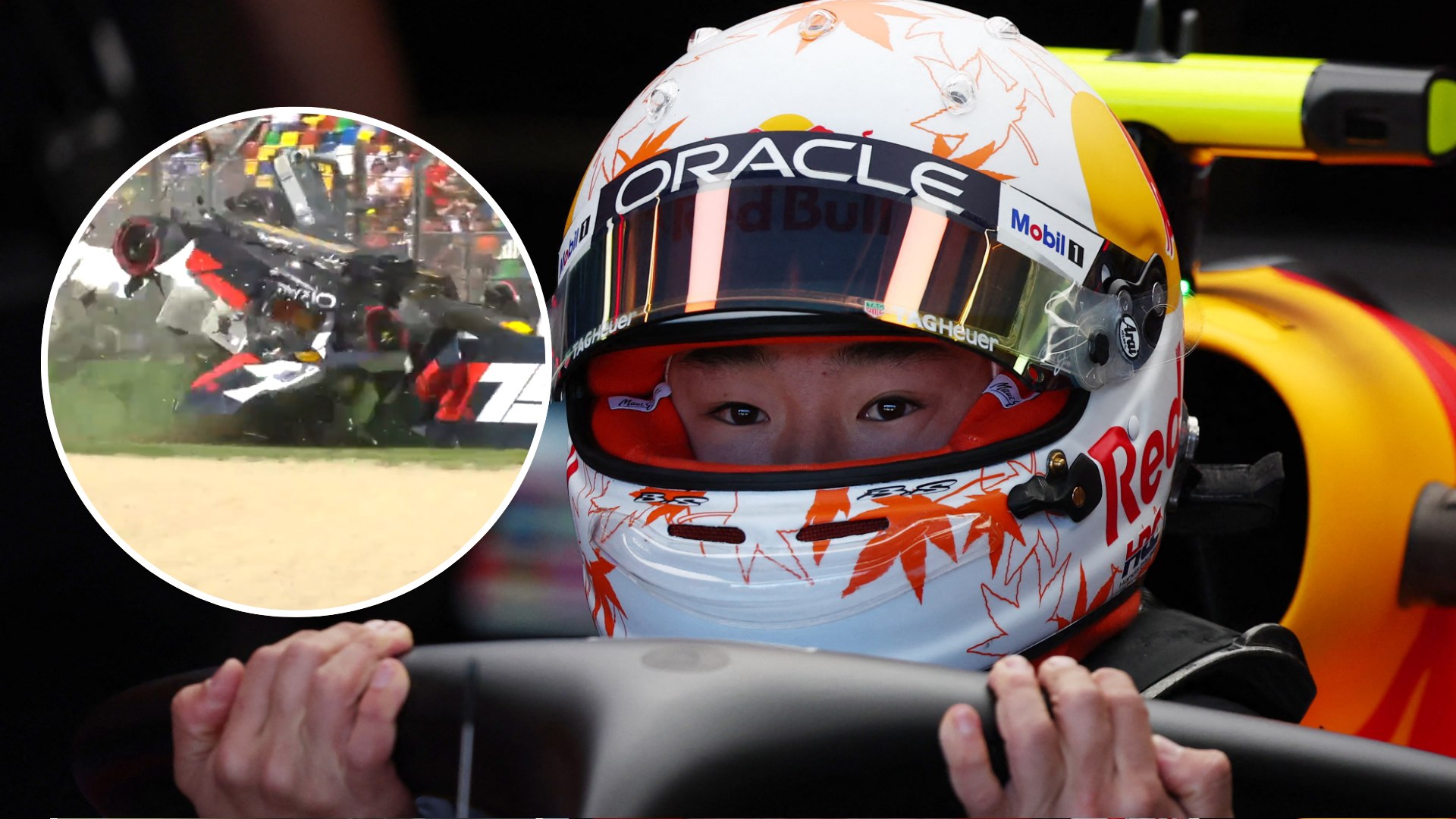 (VIDEO) Yuki Tsunoda’s Scary Crash at the Formula 1 Emilia-Romagna ...