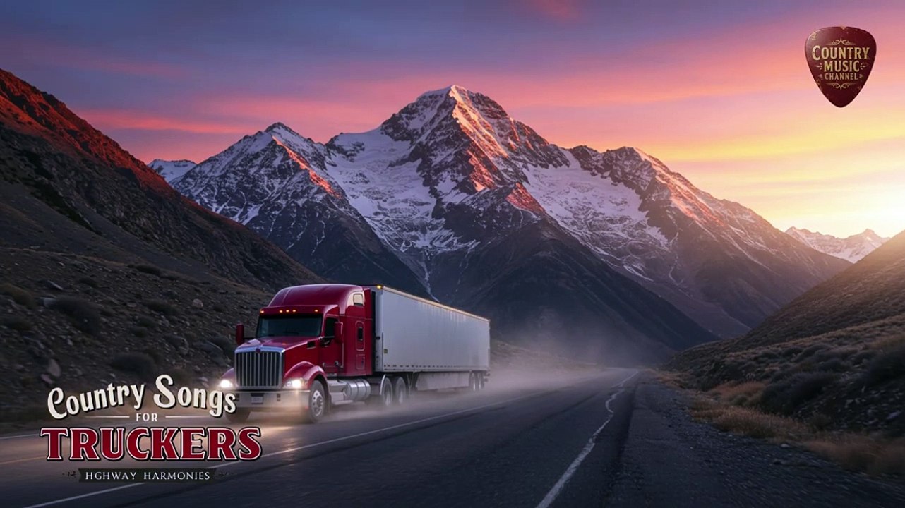 Trucker Songs 2025 🚛 _ Best Country Road Trip Music for Long Hauls ...