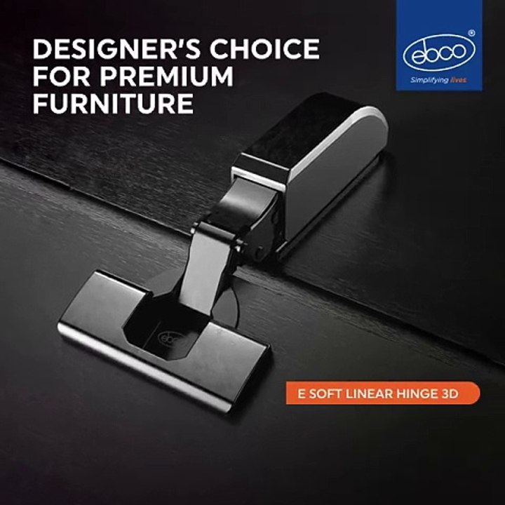 Ebco Linear Hinge - Soft Close - video Dailymotion