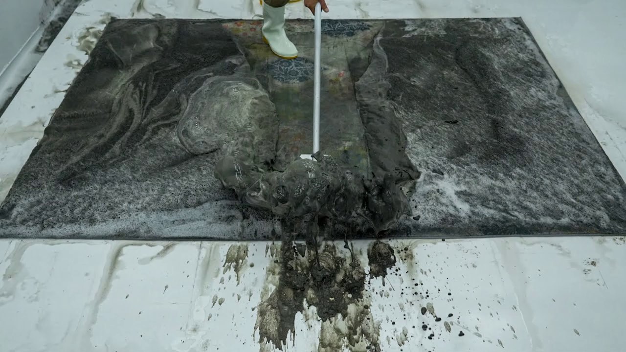 Soap Spill - Incredibly Dirty Carpet Cleaning Meets ASMR - Satisfying ...