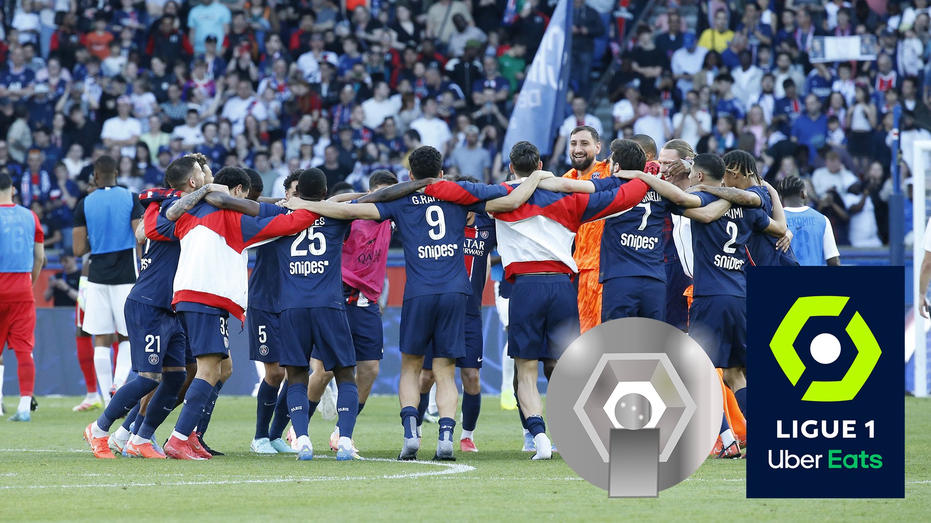 PSG se corona campeón de la Ligue One de la mando de Luis Enrique y ...