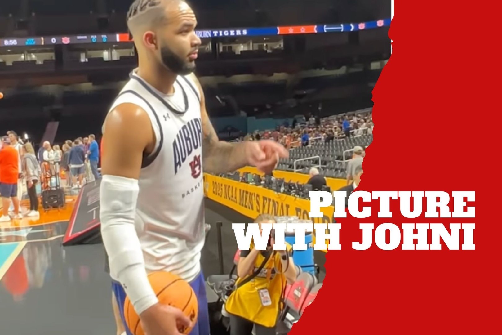 Johni Broome share time with fans as he made their dreams come true ...