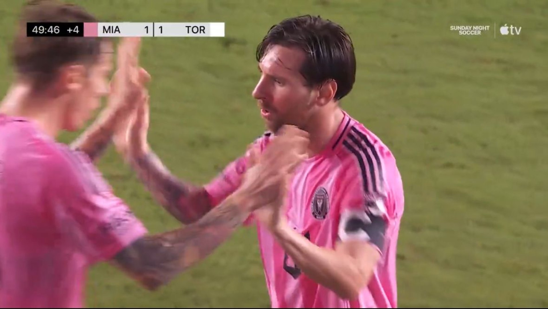 Messi anuncia el regreso de la MLS con el nuevo uniforme del Inter Miami en pleno Super Bowl ...