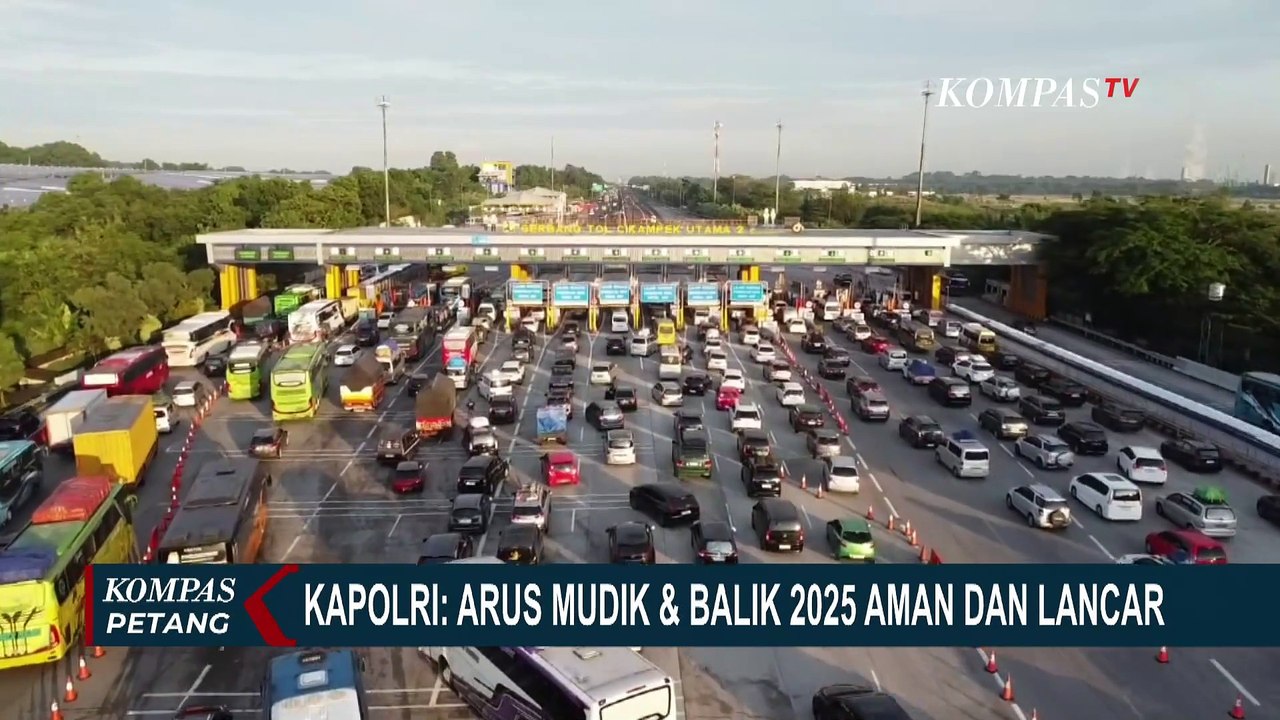 Kapolri: Jumlah Pemudik 2025 Naik 0,6 Persen, Arus Mudik dan Balik 2025 Berjalan Lancar - Video ...