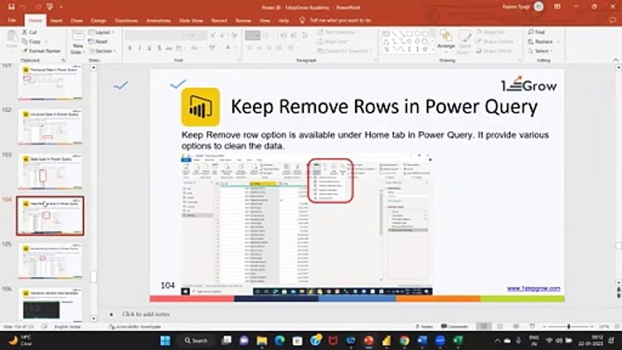 Power BI Keep & Remove Rows - video Dailymotion