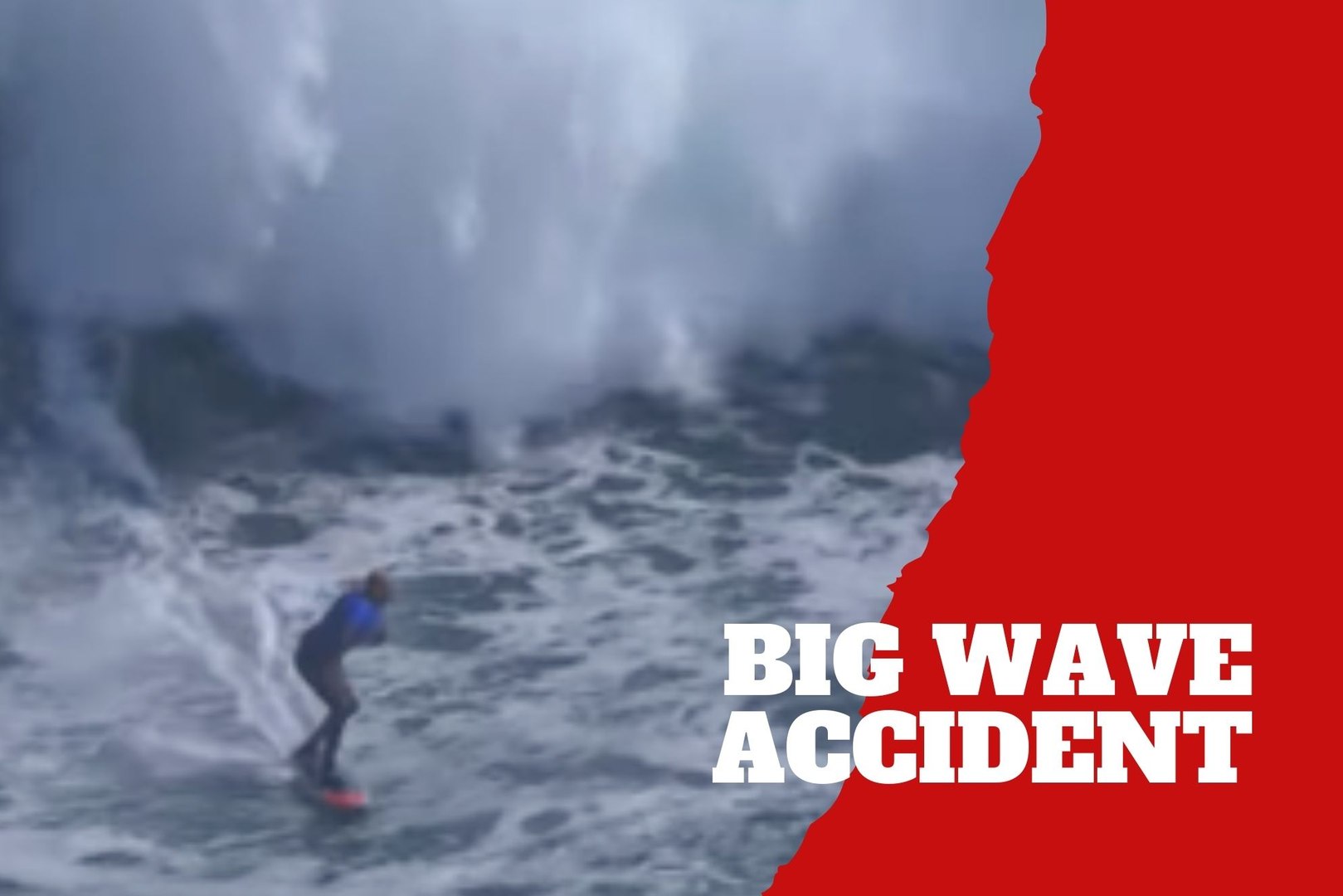 Surfer suffers shocking accident while chasing the biggest wave of the ...
