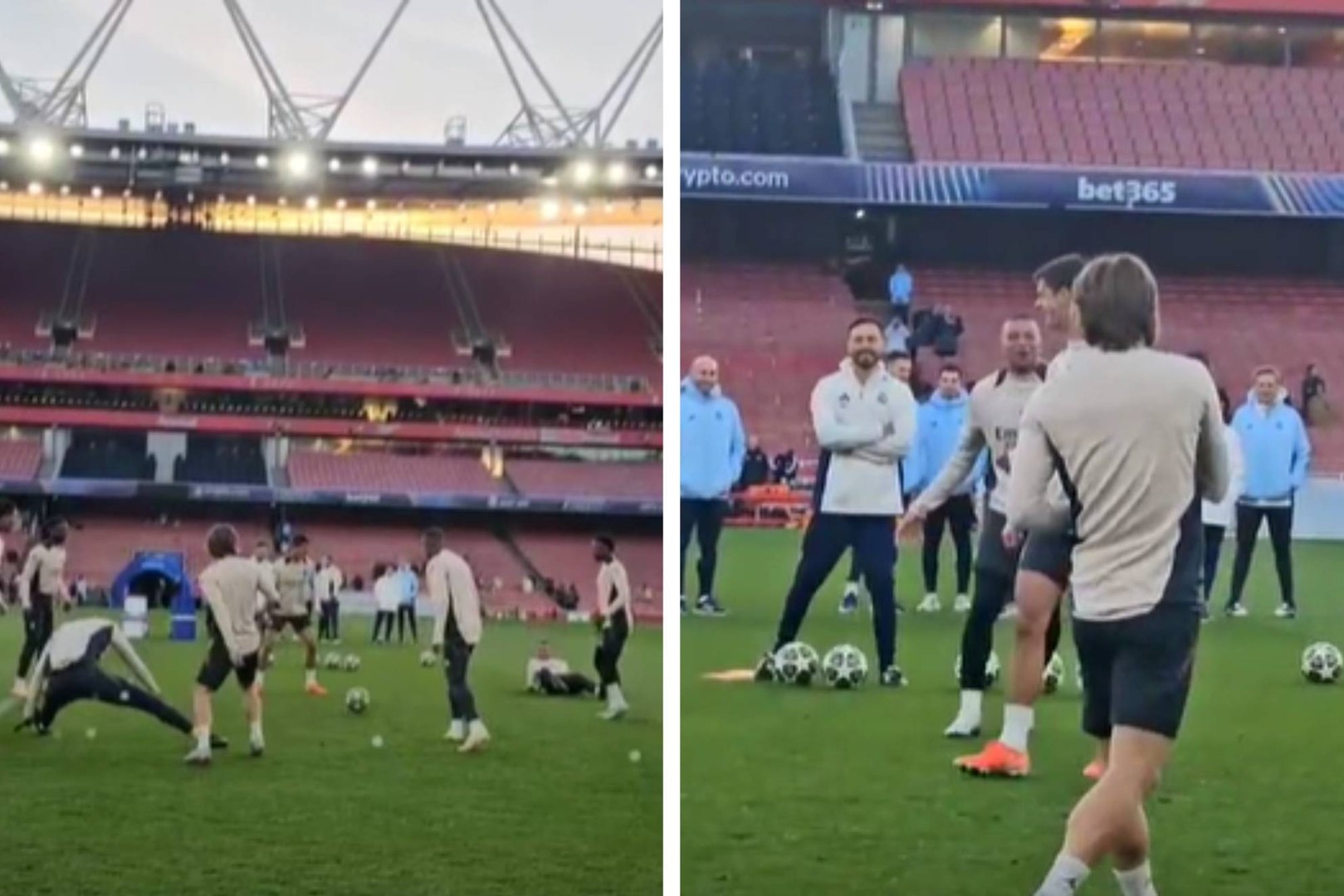 Así suena un entrenamiento del Real Madrid a pie de rondo: "¿Por qué me ...