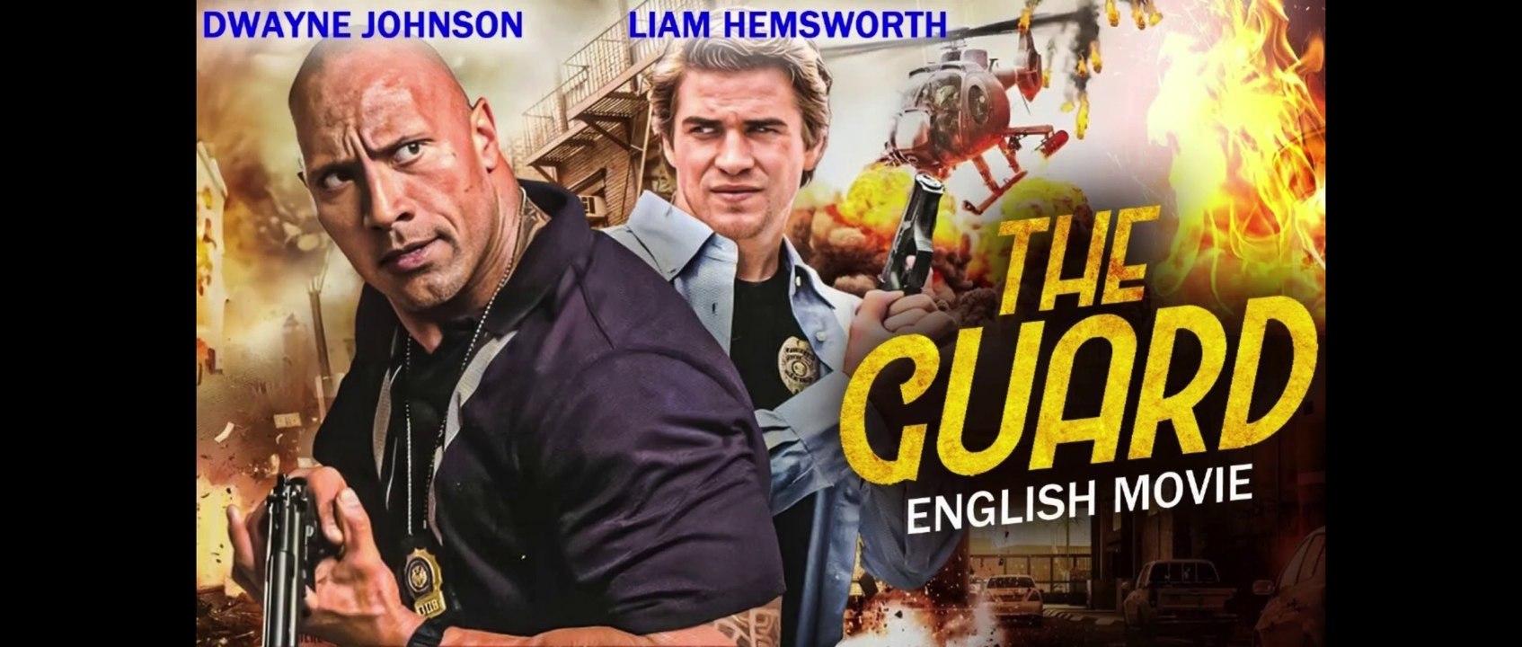 Dwayne Johnson & Liam Hemsworth In THE GUARD - Hollywood English Movie ...