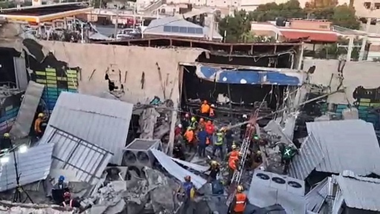 Jet Set: Impactantes imágenes aéreas revelan el estado de la discoteca ...