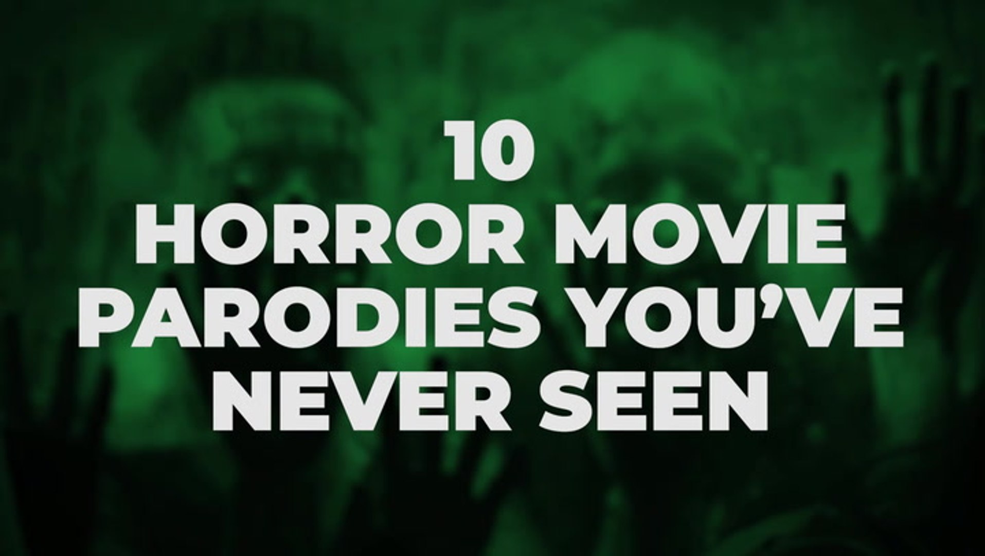 Horror Movie Parodies