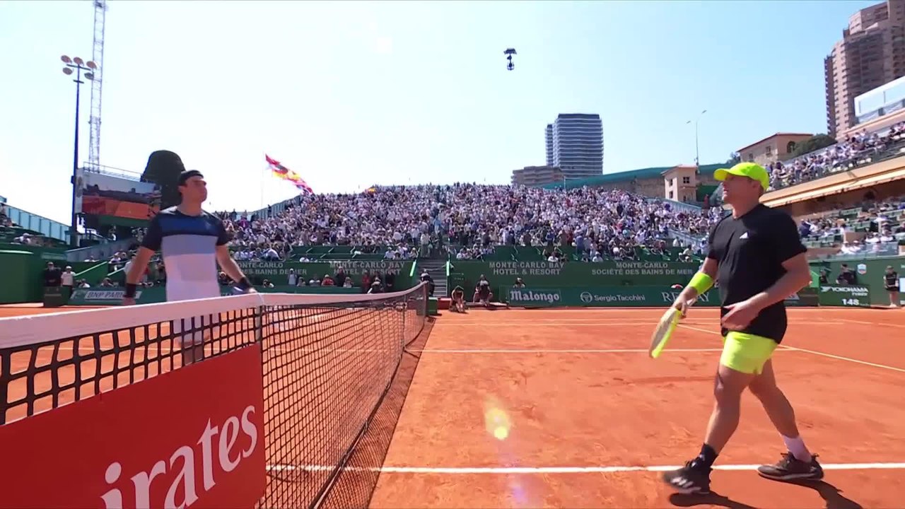 J. Draper vs. A. Davidovich Fokina Match Highlights Monte-Carlo April ...