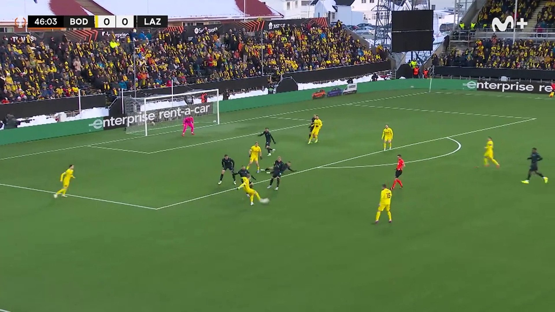 Gol de U. Saltnes (1-0) en el FK Bodo Glimt 2-0 Lazio - MarcaTV