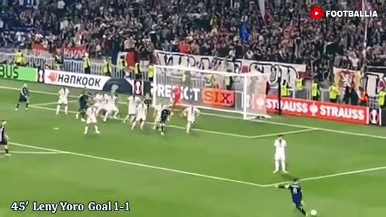 Manchester United vs Lyon 2-2 Highlights | Olympique Lyon vs Man United | Europa League - video ...