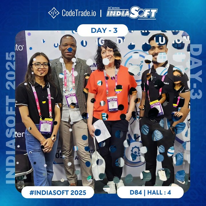 CodeTrade at India Soft 2025 – Day 3 - video Dailymotion