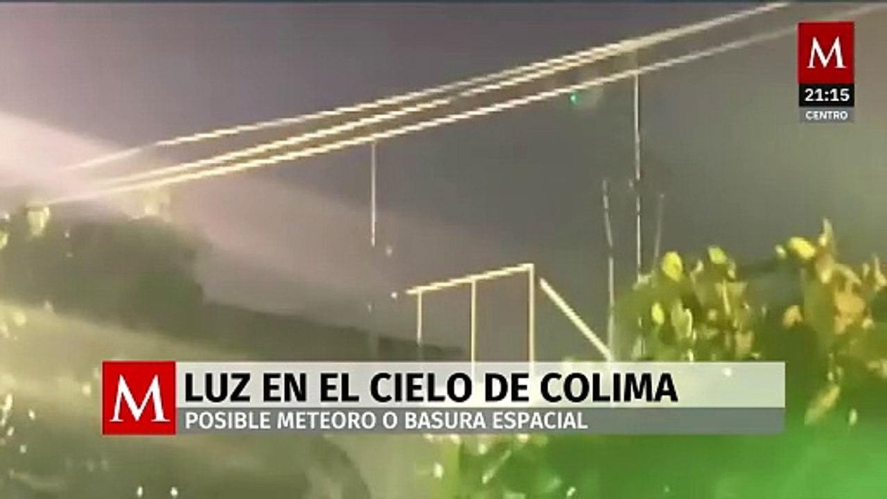 ¿Qué se vio en el cielo de México hoy?; difunden impactante video de ...