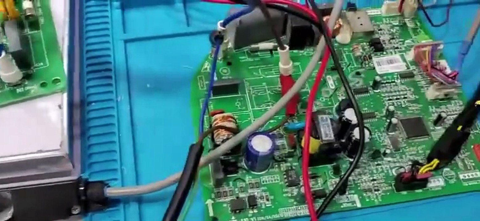 #124 Gree inverter air conditioner E6 error code fault solved - video ...