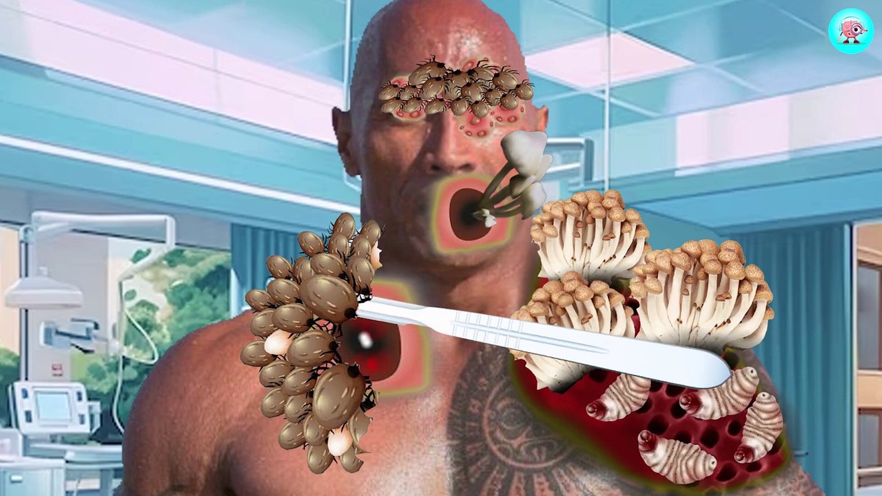 18. ASMR Rock Chest Treatment ASMR dog tick removal ASMR maggot removal ...